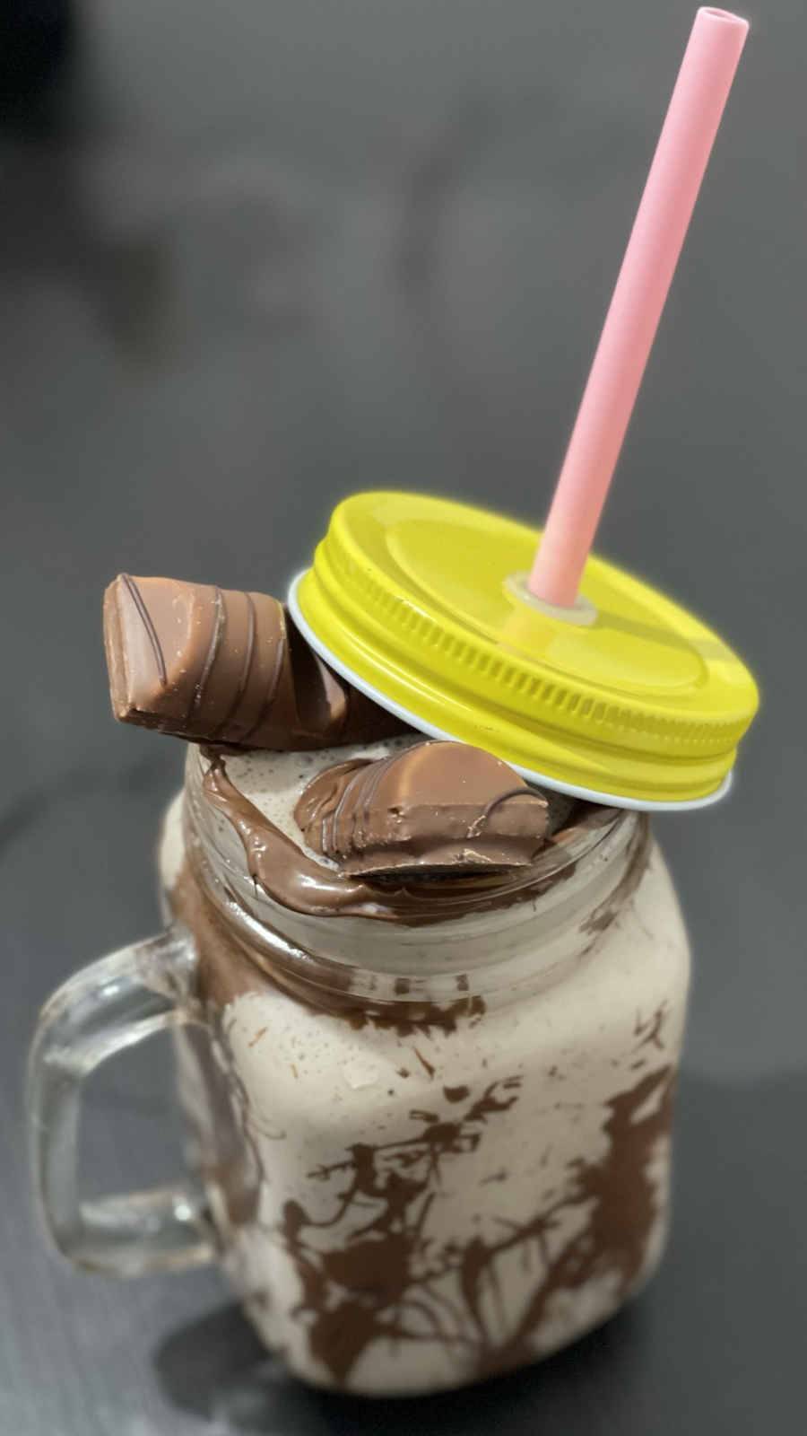 Budget Friendly Milkshake Hersheys And Nutella Recipe - Delicious And ...